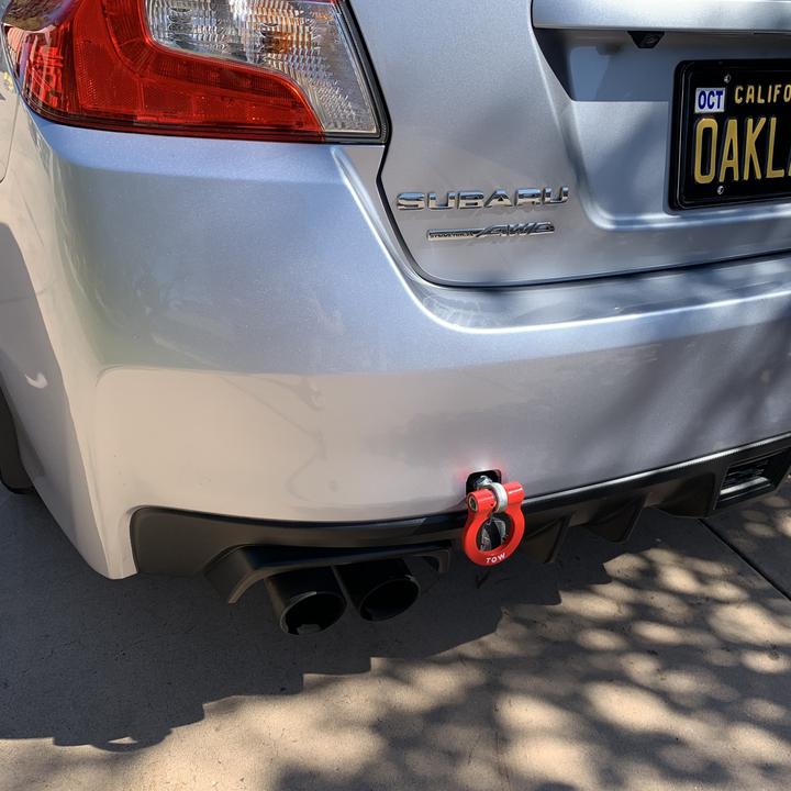 ZL1 Addons Subaru WRX Premium Tow Hook Front Only Paintable D Ring